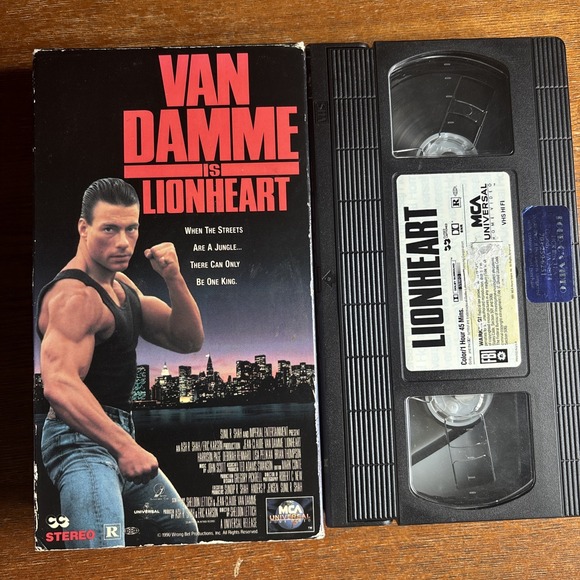 Media | Lionheart Vhs Jean Claude Van Damme Brian Thompson Sheldon ...
